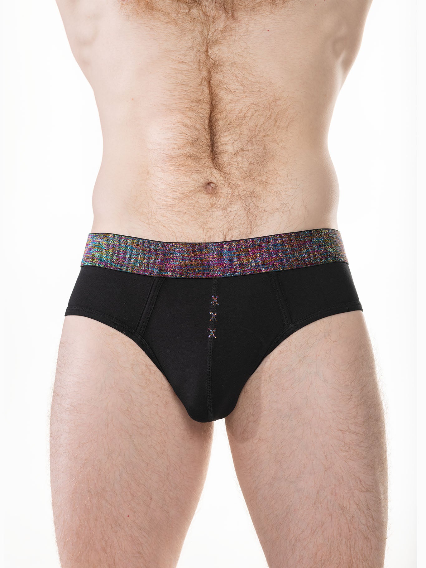 FK SPORT DECADENCE OPEN BACK BRIEF, RAINBOW - FullKit.com
