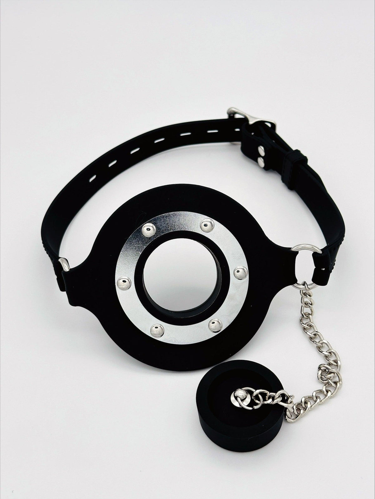 SILICONE GAG WITH STOPPER - FullKit.com