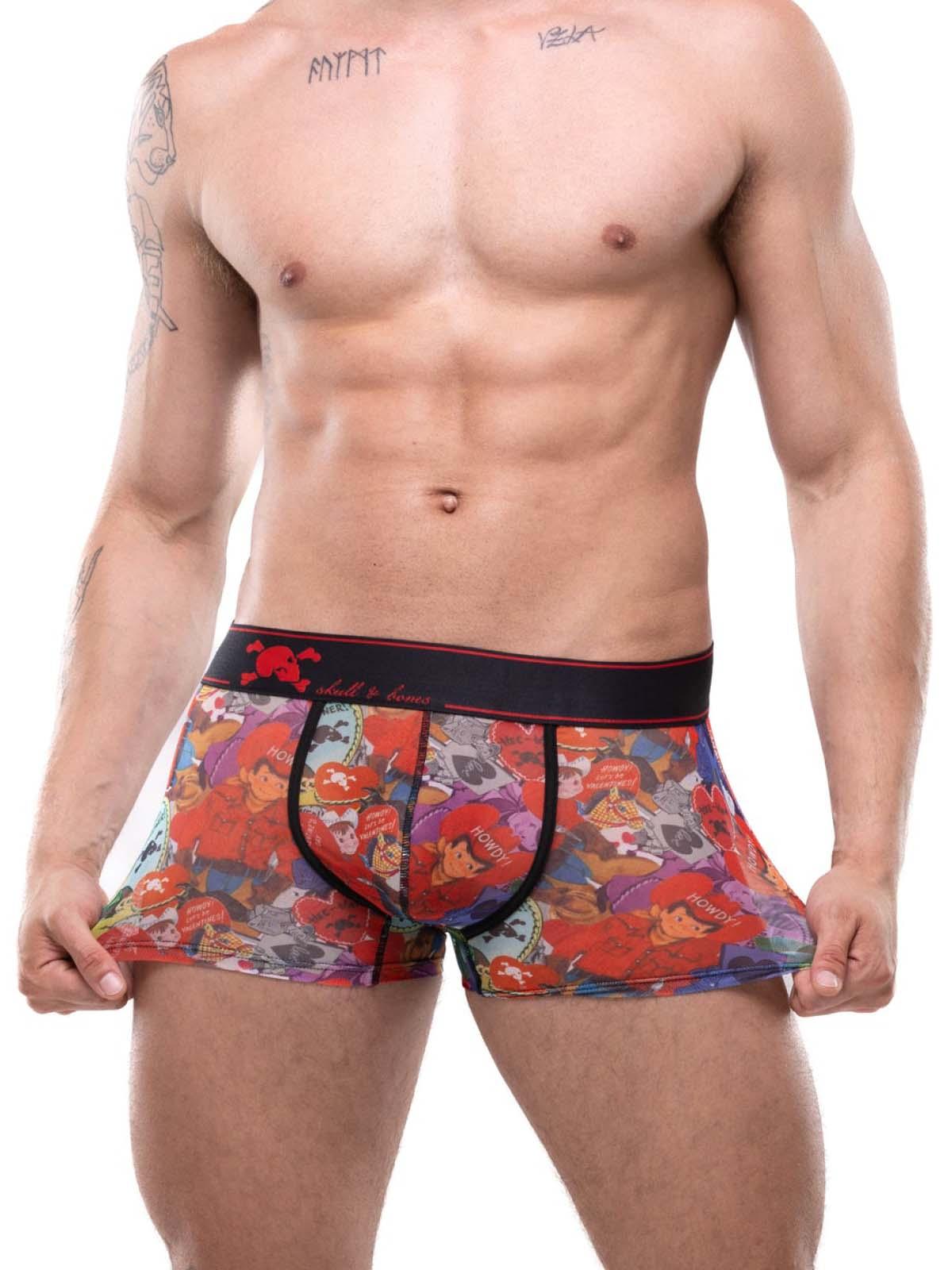 SKULL AND BONES VINTAGE COWBOY MESH TRUNK - FullKit.com